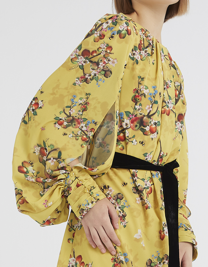 AW23 Into the Wood Balloon Sleeve Mini Dress DS-8230704 – Shakastyles ...